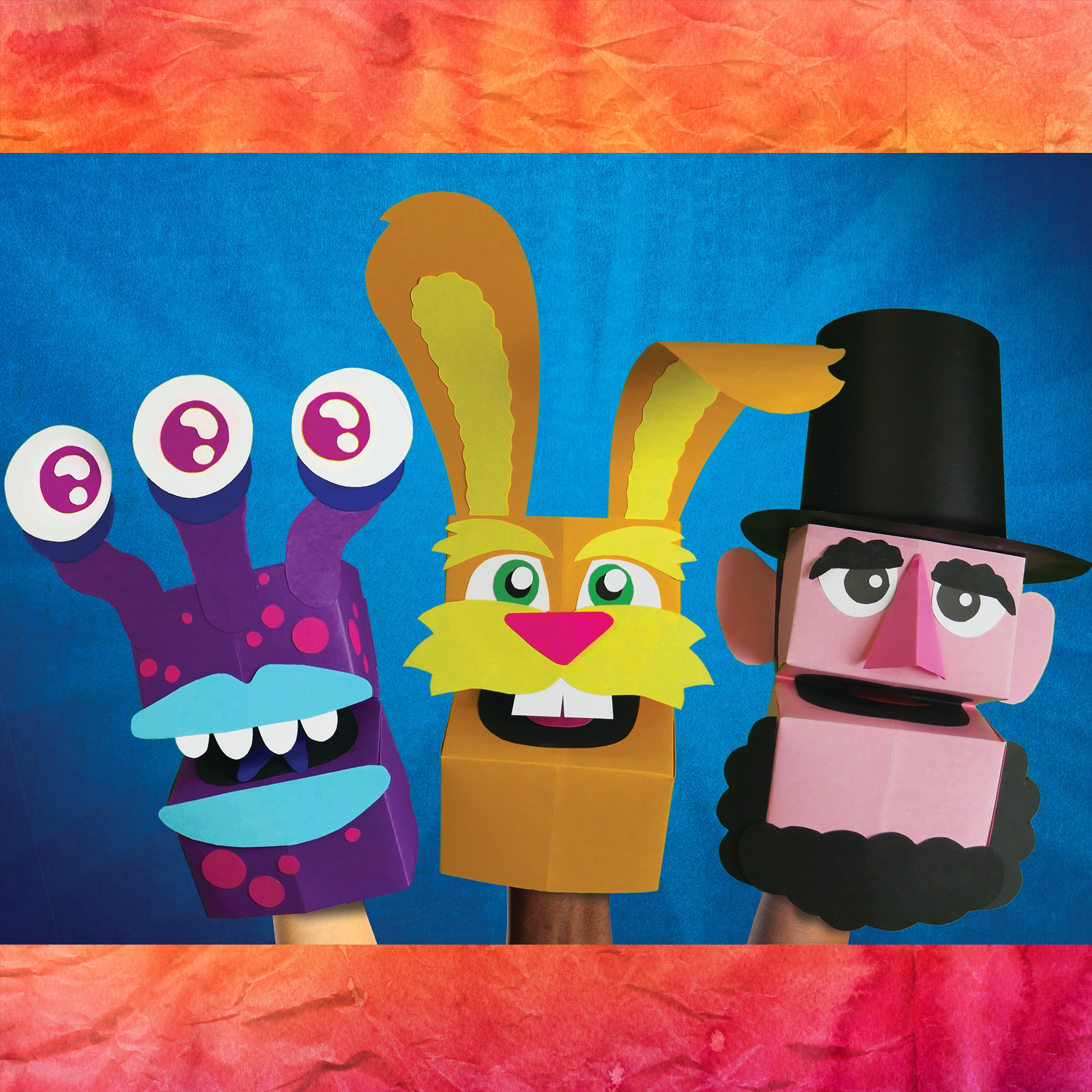 Workshops – Paper Heart Puppets